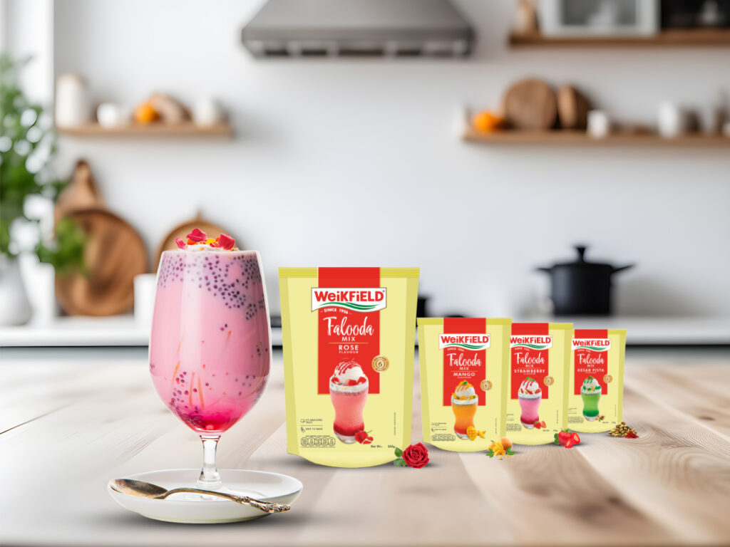 Refreshing Weikfield Rose Falooda: A Blissful Summer Drink